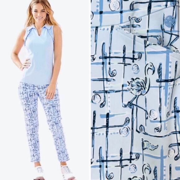 Lilly Pulitzer | Pants & Jumpsuits | Lilly Pulitzer Luxletic Corso Golf ...